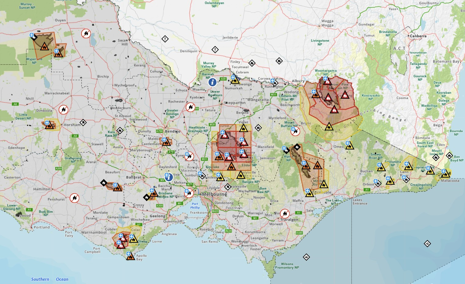 Heatwave live updates: Bushfire disaster in Victoria as Australia ...