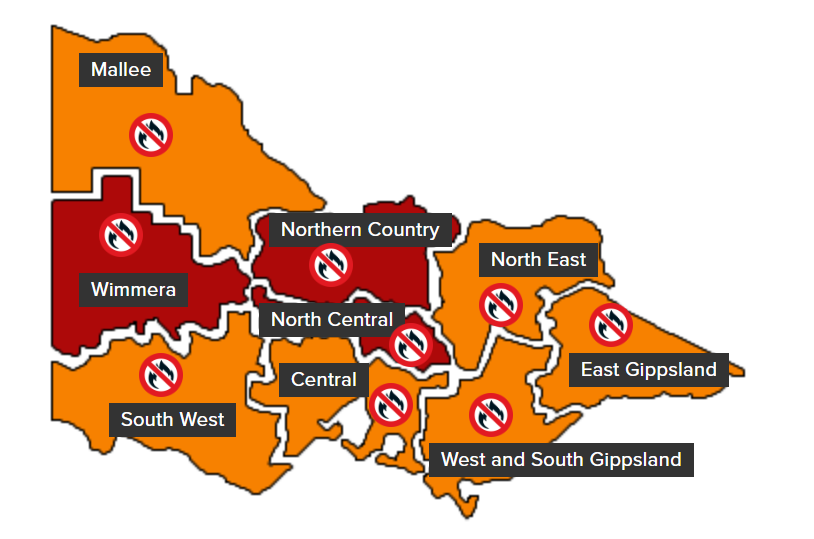 Live: Properties feared lost in Victorian fire as heatwave sends ...