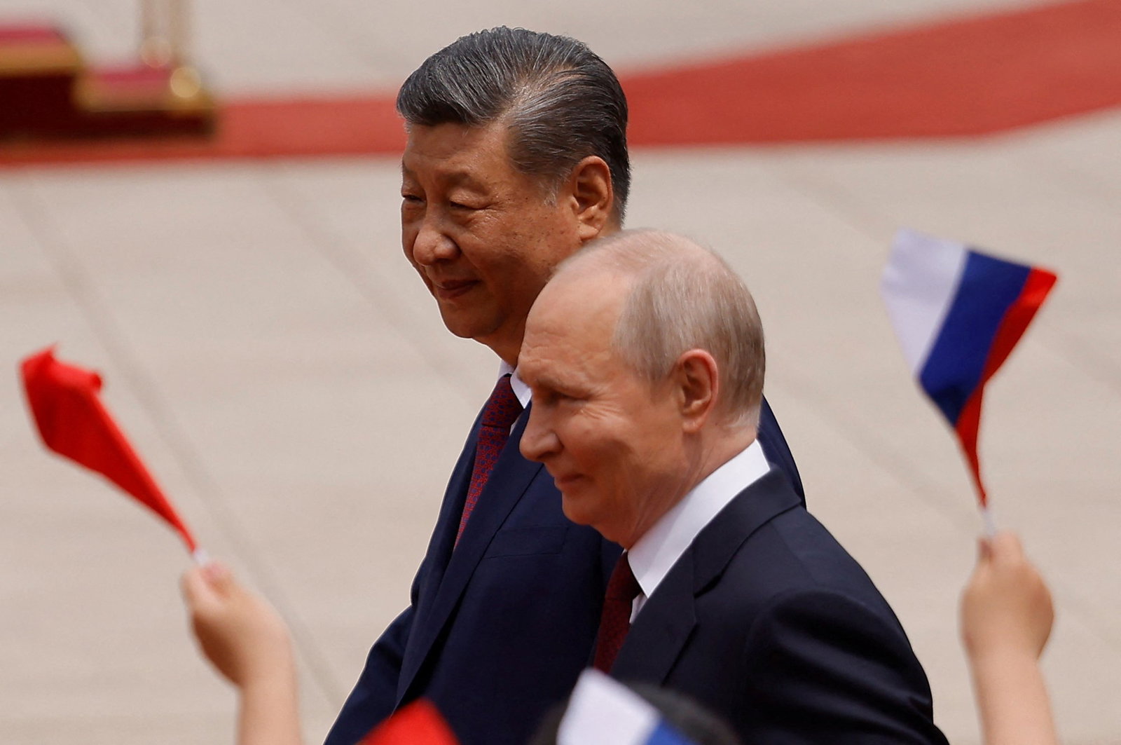 Russian President Vladimir Putin meets Chinese leader Xi Jinping in ...