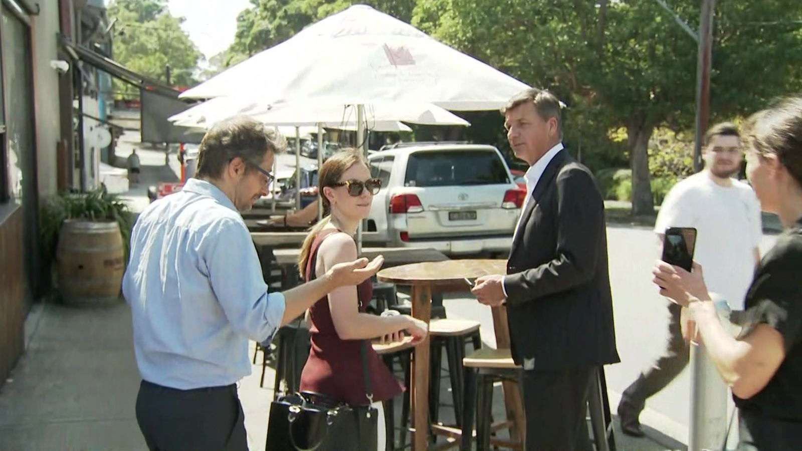 Peter Dutton heckled by anti-nuclear protesters before criticising ...